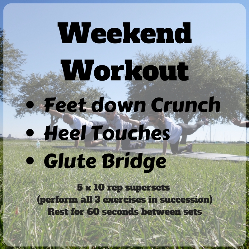 Weekend Workout – The workout you’ll want to do before you hit the ...